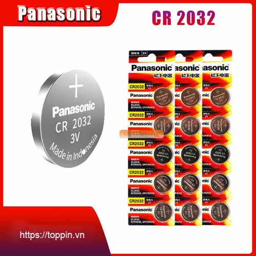 Pin Panasonic CR2032 Lithium 3V Chính Hãng (Rẻ Nhất 2020)