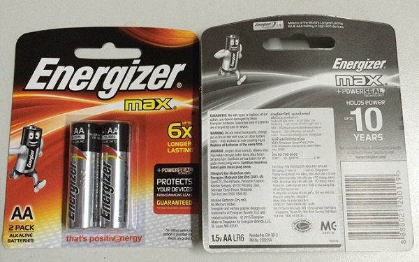 Pin Energizer AA chính hãng chất lượng tốt tại Hà Nội
