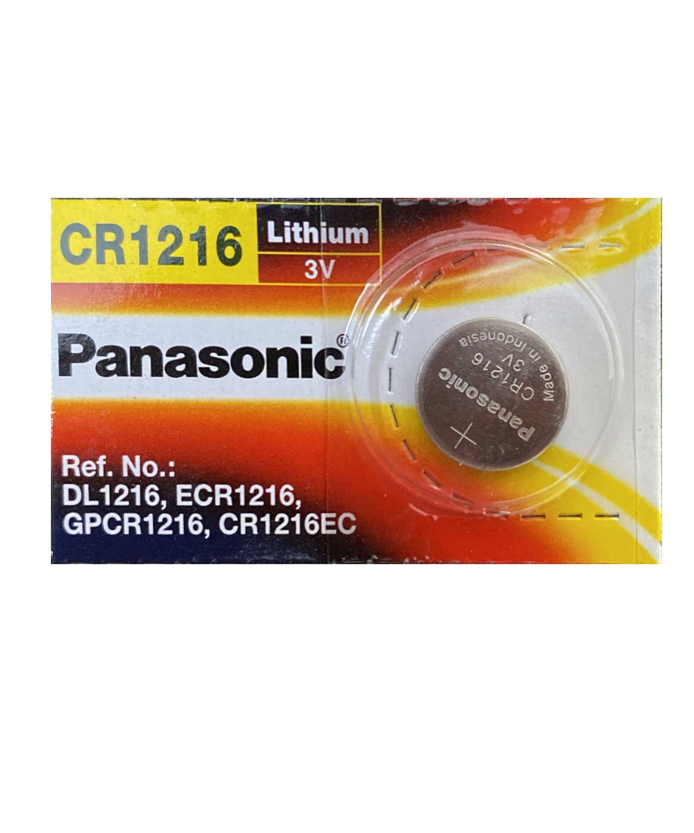pin Panasonic CR1216 Lithium 3V chính hãng giá tốt......