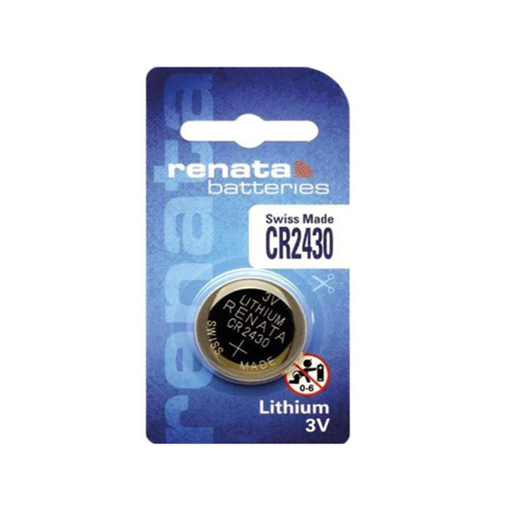 Pin Renata CR2430 Thụy Sỹ Chính hãng, Pin lthium 3V 2020