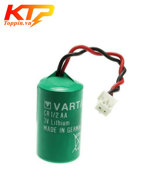 Pin Varta CR 1/2 AA có giắc 3V - Pin nuôi nguồn Varta 3V