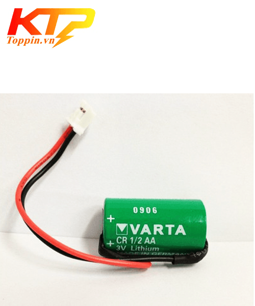 Pin Varta CR 1/2 AA có giắc 3V - Pin nuôi nguồn Varta 3V