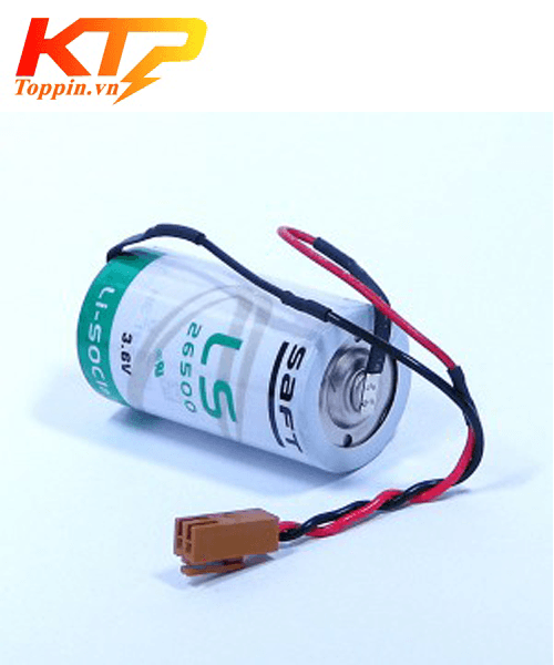 Pin Saft LS26500 có giắc cắm 3.6V - Pin nuôi nguồn Saft 3.6V
