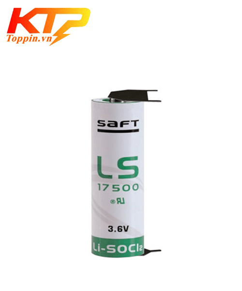 Pin Saft LS17500 có giắc cắm 3.6V - Pin nuôi nguồn Saft 3.6V