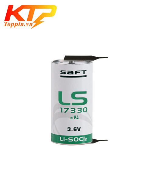 Pin Saft LS17330 có giắc cắm 3.6V - Pin nuôi nguồn Saft 3.6V