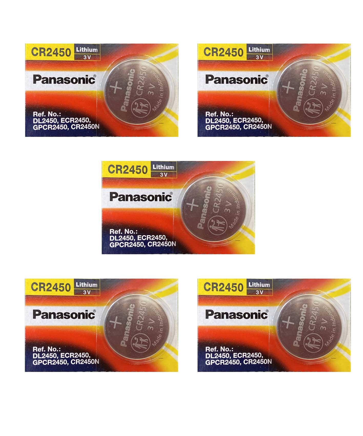 Pin Panasonic CR2450 lithium 3V (Chính hãng 2022)