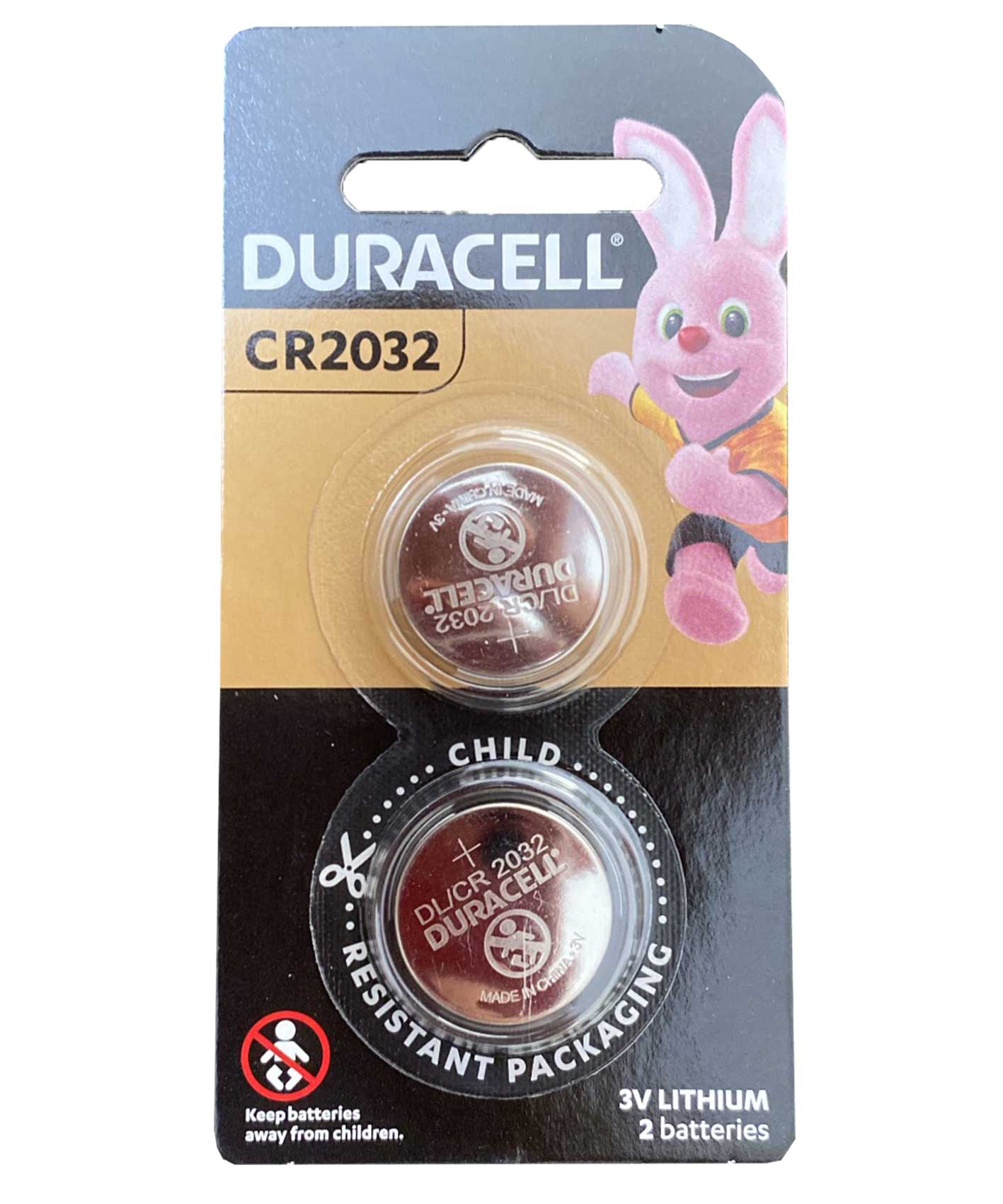 Pin Duracell CR2032 - Pin DL2032 Lithium 3V