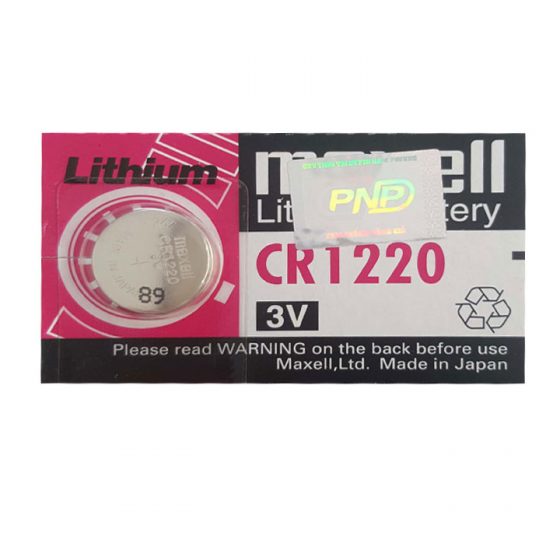 Pin CR1220 Maxell chính hãng, Pin 3V Lithium chính hãng